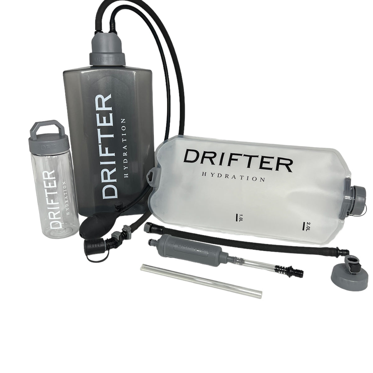 DRIFTER HYDRATION SYSTEM - TRAVELER BUNDLE – Drifter Hydration